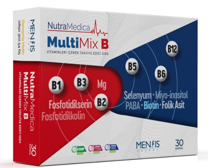 NutraMedica MultiMix B 60 Kapsül - Naturacare